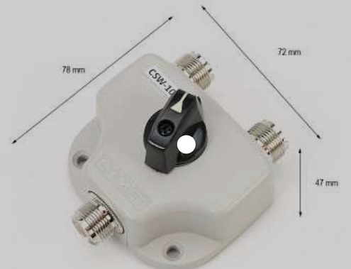 COAXIAL SWITCHES, DUPLEXERS, BALUNS AND DUMMY-LOADS